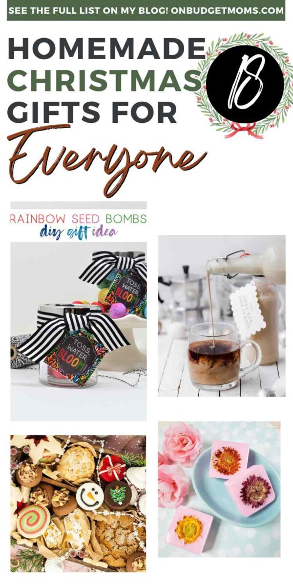 18 Homemade Christmas Gifts – On Budget Moms