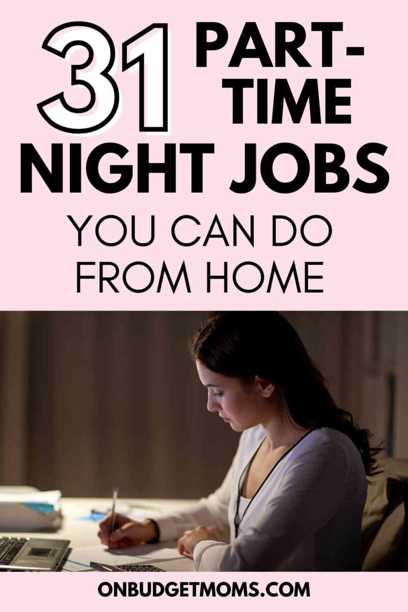 31 Lucrative Night Jobs You Can Do From Home – Earn Money After Dark ...